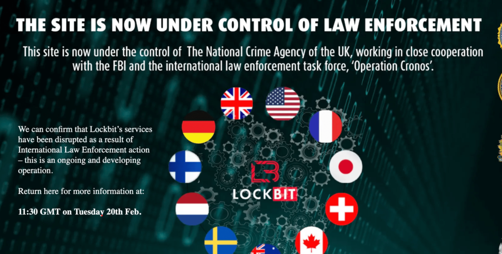 UK, US, and EU law enforcement disrupt ransomware gang LockBit’s ...