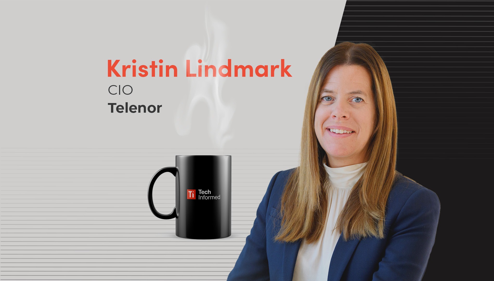 Women Tech Leaders: A coffee with Kristin Lindmark, CIO, Telenor