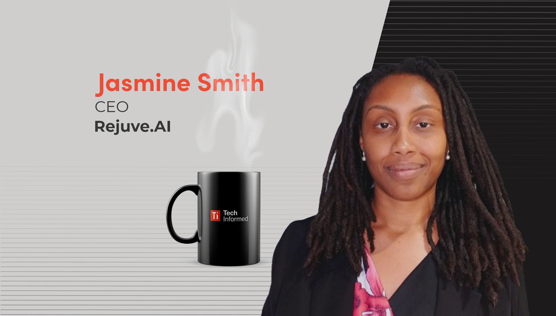A coffee with…Jasmine Smith, CEO, Rejuve.AI - TechInformed